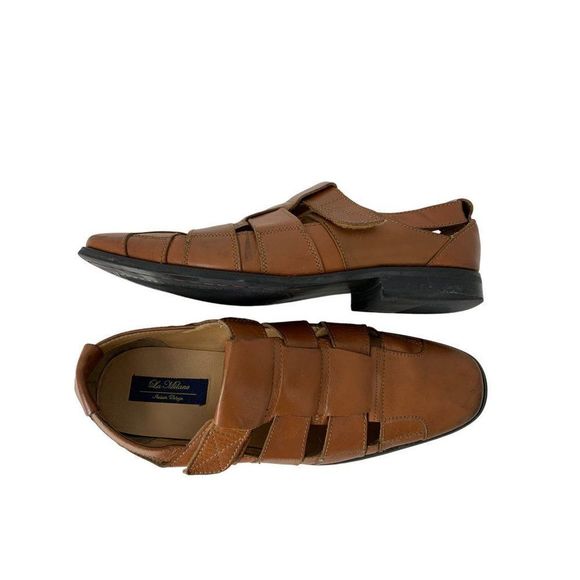 La Milano | Shoes | Mens La Milano Italianleather Open Weave Shoes 5 ...